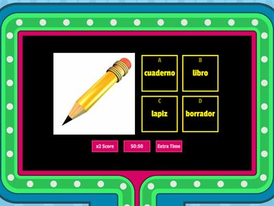 Utiles escolares memoria - Teaching resources