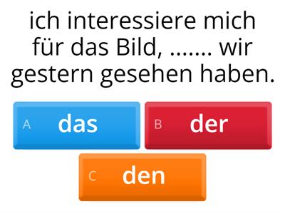 Relativsatz - Unterrichtsmaterialien