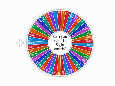 Senior Infants Sight words - Teaching resources
