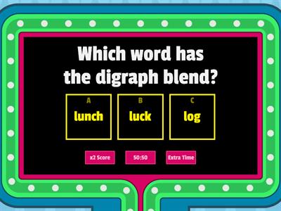 Digraph blends alien racing - Teaching resources