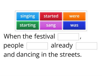 Past simple wordwall - Teaching resources