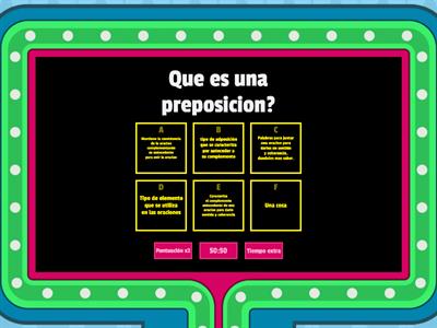 Preposiciones - Teaching resources