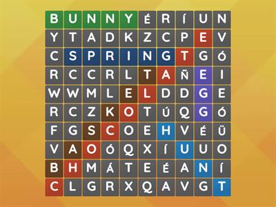 Easter word search - Recursos didácticos