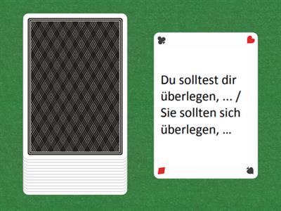 Tipps geben - Unterrichtsmaterialien