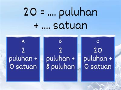 Nilai puluhan satuan - Sumber daya pengajaran
