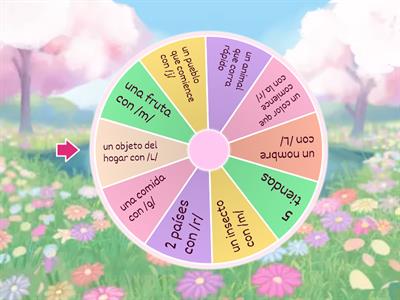 Ruleta de palabras - Recursos didácticos