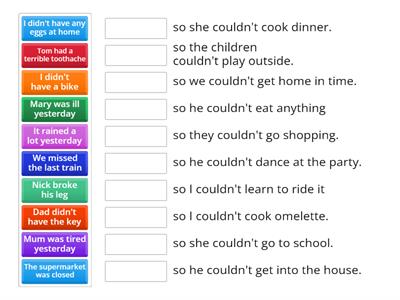 Could couldnt - Teaching resources