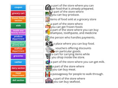 Supermarket - Teaching resources