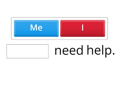 Pronouns game - Teaching resources