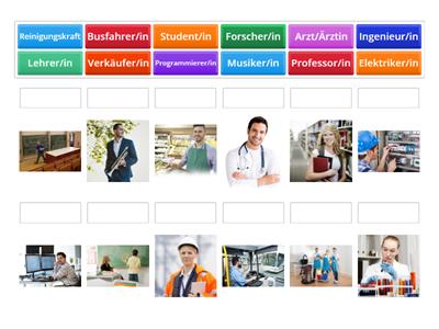 Berufe erraten - Unterrichtsmaterialien
