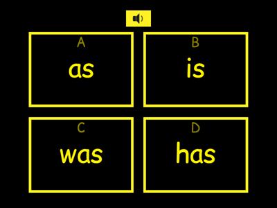 Phase 1 tricky words - Teaching resources