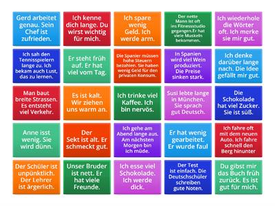 Je umso desto - Unterrichtsmaterialien