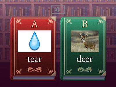 Minimal pairs - Teaching resources