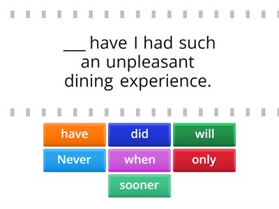 Negative inversion - Recursos didácticos