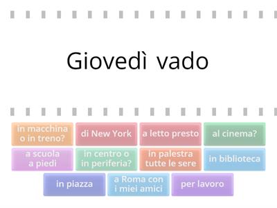 Preposizioni - Recursos didácticos