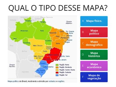 Tipos de mapas - Recursos didácticos