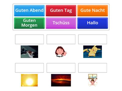 Begrüßungen - Teaching resources
