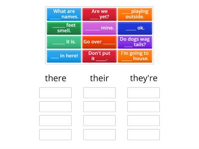 There their theyre - Teaching resources