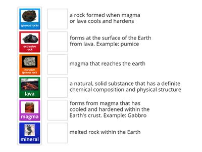 Igneous metamorphic sedimentary rocks - Teaching resources