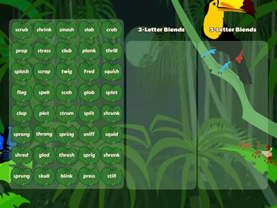 3 letter blend words sort - Teaching resources