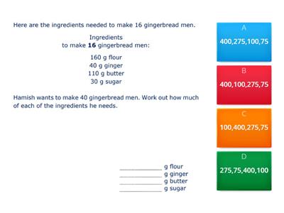 Recipe - Teaching resources