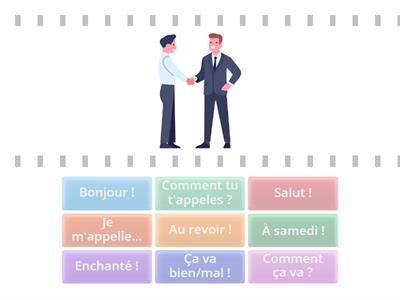 Français Salutations - Ressources pédagogiques