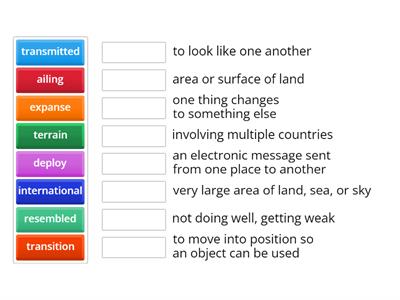 Hmh 5th module 1 vocab - Teaching resources