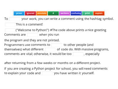 Python - Teaching resources
