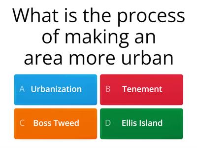 Urbanization - Teaching resources