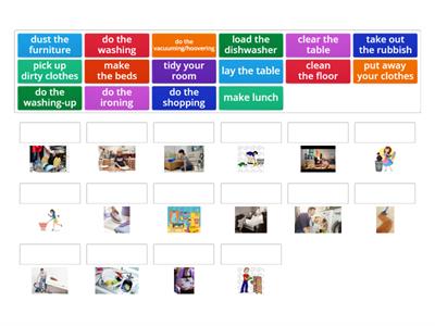 Housework - Recursos didácticos