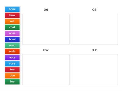 Oa ow oe - Teaching resources