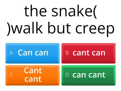 Can cant - Recursos didácticos