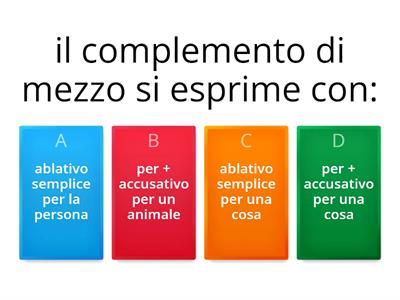 Complementi - Risorse didattiche