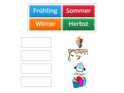 Die jahreszeiten - Teaching resources