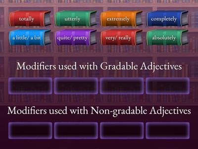 Modifiers - Teaching resources