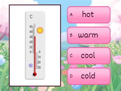 Warm hot cold - Teaching resources