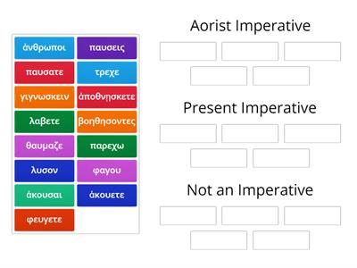 Imperatives - Teaching resources
