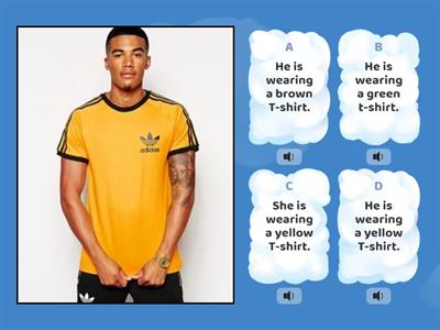 ESOL English Clothes Colours and size - Teaching resources