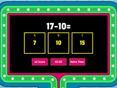 Subtraction - Teaching resources