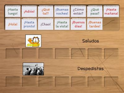 Saludos y despedidas - Recursos de ensino