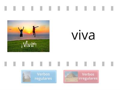 Verbos Regulares e irregulares - Teaching resources