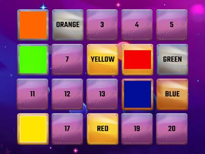 Colors game - Recursos didácticos
