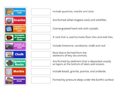 Rock classification - Teaching resources