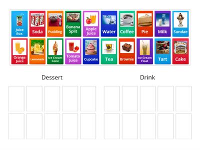 Dessert - Teaching resources