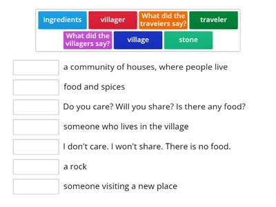 Stone soup - Teaching resources