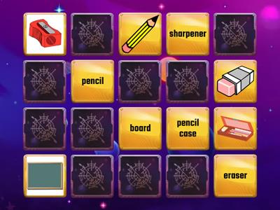 School objects game - Öğretim kaynakları