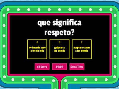 Respeto Teaching Resources