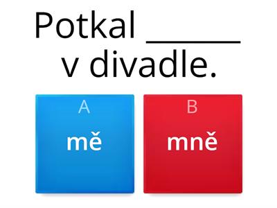 Zájmeno já - Výukové zdroje