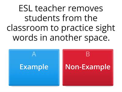 Example - Teaching resources