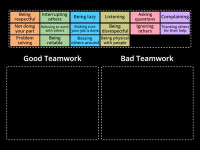 Teamwork - Teaching resources